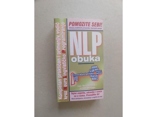 NLP obuka dodir, sluh, ukus - Ian Mekdermot i V. Džejgo