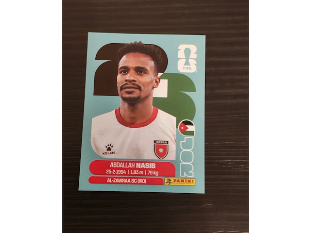 Panini FIFA 2026 USA JOR 06