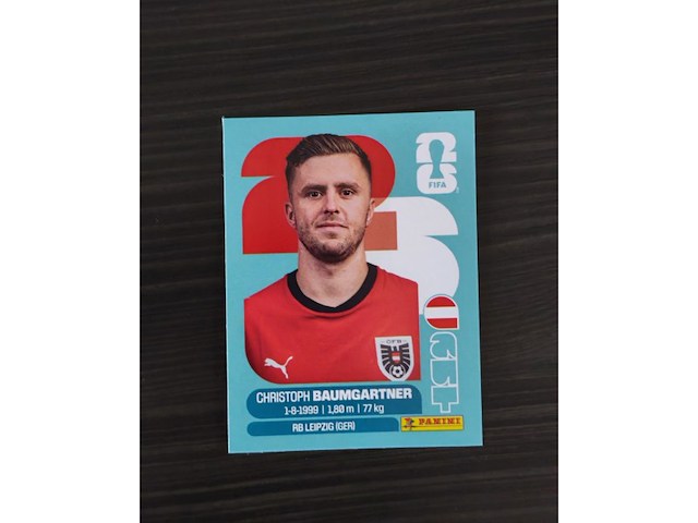 Panini FIFA 2026 USA AUT 18