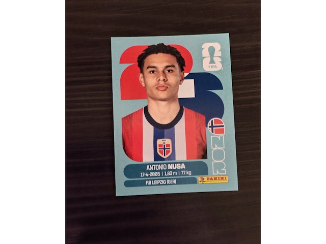 Panini FIFA 2026 USA NOR 19