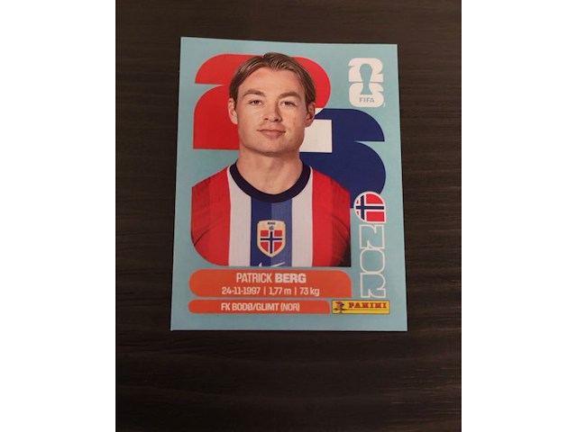 Panini FIFA 2026 USA NOR 14