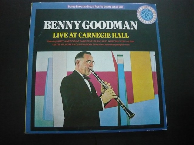 Benny Goodman - Live At Carnegie Hall
