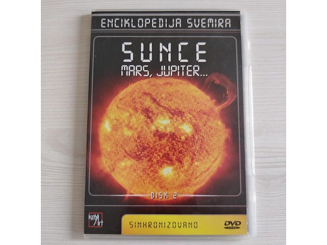 Enciklpoedija Svemira - Sunce,Mars,Jupiter... DVD