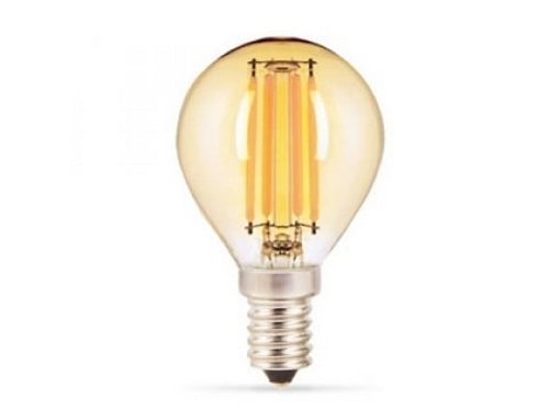 SP 1492- LED SIJALICA E-14 4W 400LM 2500K 240V GOLDEN GLASS