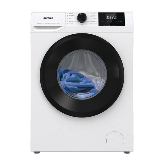 Mašina za pranje veša Gorenje W3NGPI 62 SBS, INVERTER, 6 kg veša, 1200 obr/min, Bela boja