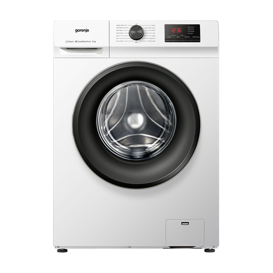 Mašina za pranje veša Gorenje WNHVB 6X2 SDS, 1200 o/min, 6 kg veša, Bela boja