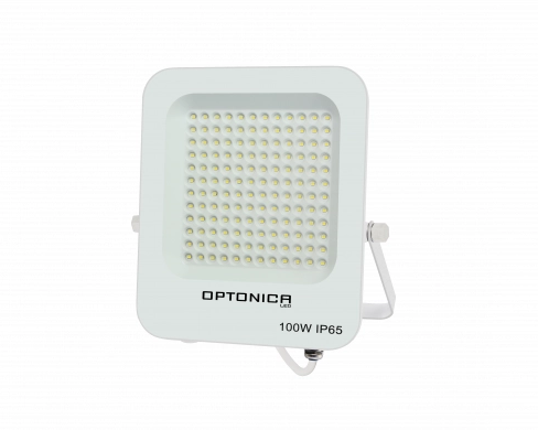 FL 5713 100W LED REFLEKTOR BELI 6000K IP65 OPTONIKA