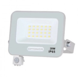 15840 LED REFLEKTOR 20W BELO TELO SA SENZOROM 6000K