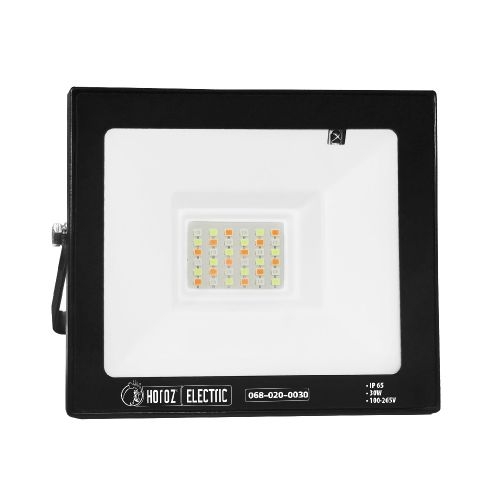 068-020-0030 LED RGB REFLEKTOR CRNI 30W -REMIX 30