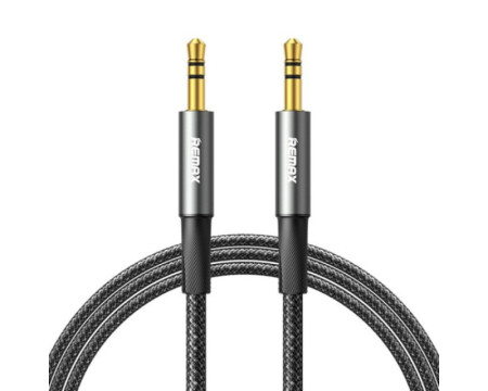 REMAX - AUX Audio kabl 3,5mm na 3,5mm 1.2m, crni