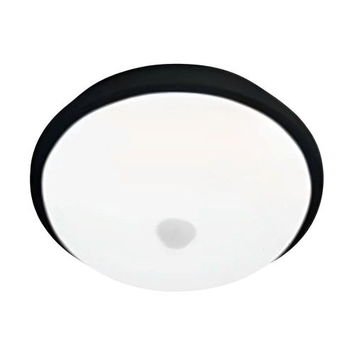 071-014-0020 BOLKAR-20 PLAFONJERA SA SENZOROM IP44 20W CRNA 426.012.020
