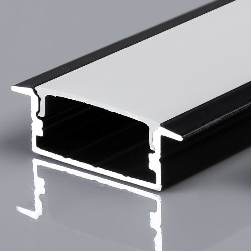 120-001-0002 ALU PROFIL 3M 9.8mm x 24 mm CRNI PROFILE-R2 ugradn PROFILE R2