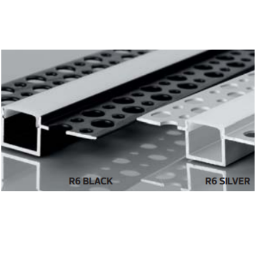 120-001-1006 ALU PROFIL ZA PLOCICE 2M SILVER D125mm S 55mm PROFILE R6