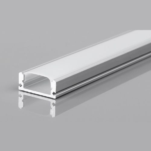 120-002-0001 ALU PROFIL 3M NADGRADNI SIVI 7mmX12.4mm PROFILE-S1
