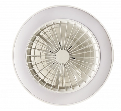 19115 PLAFONJERA LED VENTILATOR ZA PLAFON 36W/3CCT BELO TELO I DALJINSKI UPRAVLJAC