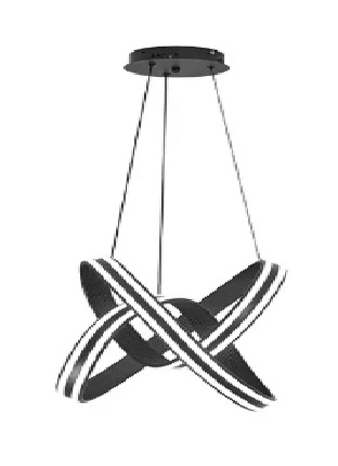 019-081-0168 168W CRNI 3CCT LED LUSTER 265V-JOLLY 3CCT