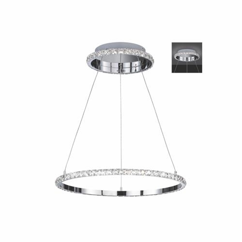 LDP01-07 LED KRISTALNI LUSTER 26W 3000K LAMBARIO