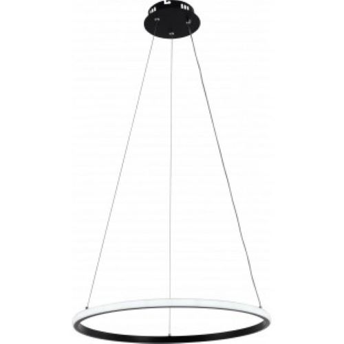 19002 LED LUSTER KRUG 30W BLACK 2080/LM 3000-6000K DIMMABLE +DALJINSKI