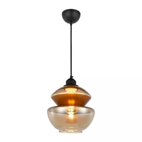 021-017-0002 STAKLENA VISI. E-27 AMBER COPPER-HARMONY-2