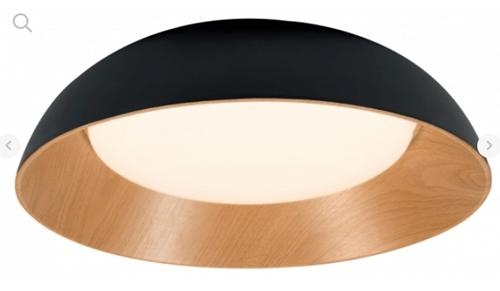 12812 LED PLAFONJERA BLACK 24W IP20 1800lm fi510x115mm