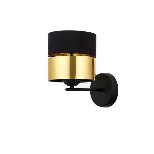 23131 HILTON ZIDNA LAMPAN 1 X E27 60W BLACK OKTAY