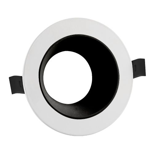 015-048-0001 WH-BLACK ROZETNA MR16-MAX 10W-AZELYA-1