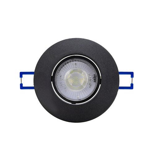 016-053-1005 LED ROZETNA KRUG 5W CRNA 3CCT NORA PRO-5