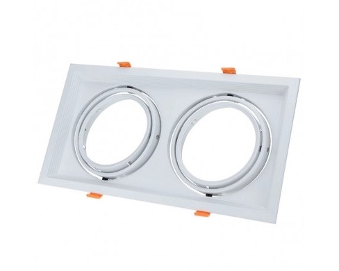 OT 5083-ARMATURA ZA AR 111 BELA- 2 -330X180X42MM-OPTONICA