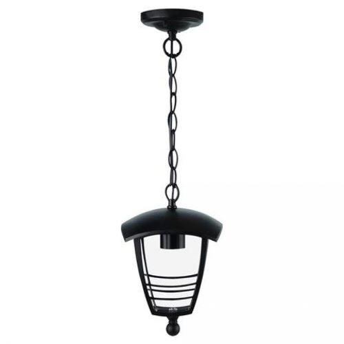 075-016-0002 VISECA BAST.SVET.60W BLACK E-27 ALUMIN. NAR-2