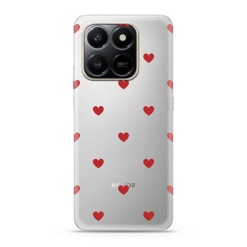 Futrola ULTRA TANKI PRINT CLEAR za Honor X7d SP013
