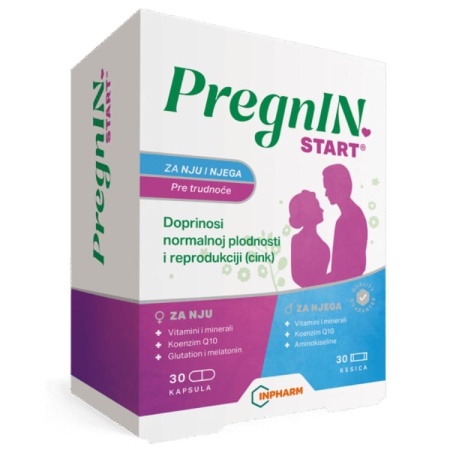 PregnIN Start 30 kapsula + 30 kesica