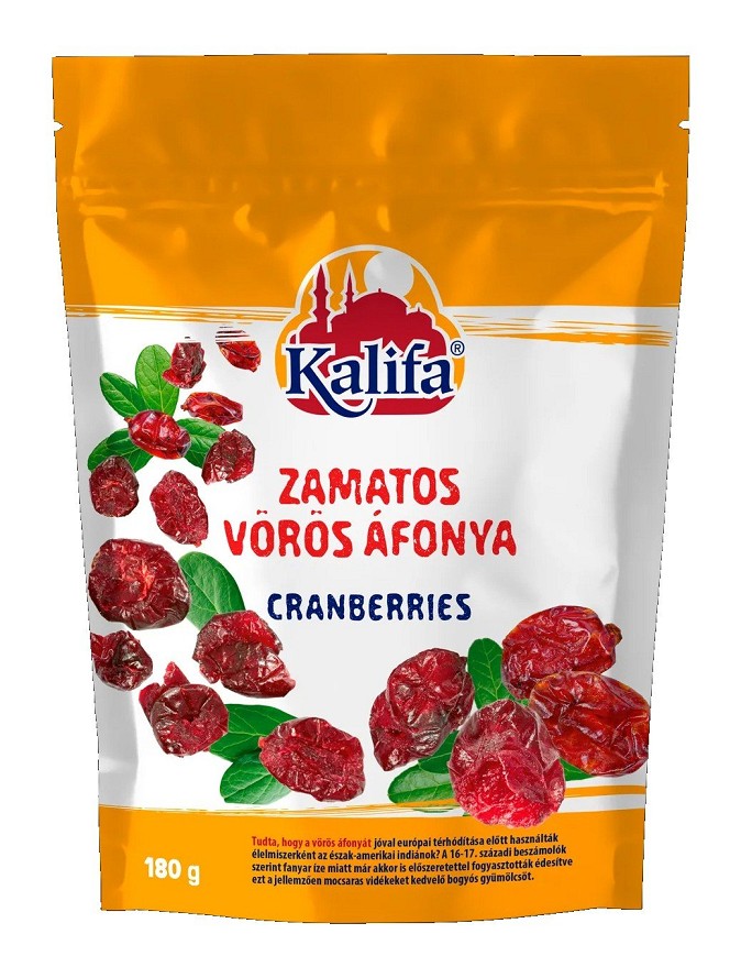 Kalifa-Sušena-zaslađena brusnica 180g