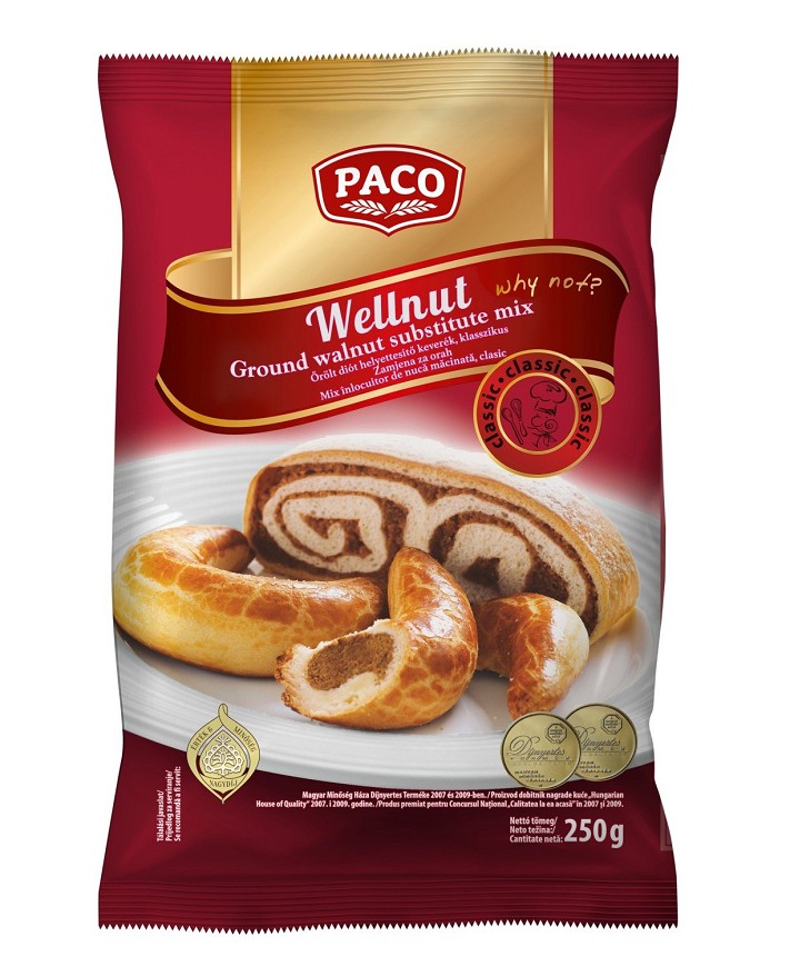 PACO-Wellnut classic–mešavina za zamenu mlevenih oraha 250g