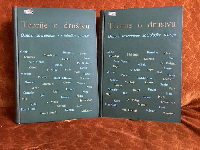 TEORIJE O DRUŠTVU  Adam Smit Mild Veblen Malinovski...