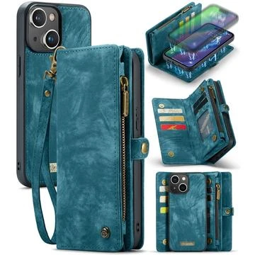 IPHONE 16 CASEME 008 2-U-1 MULTIFUNKCIONALNA FUTROLA-NOVČANIK - PLAVA