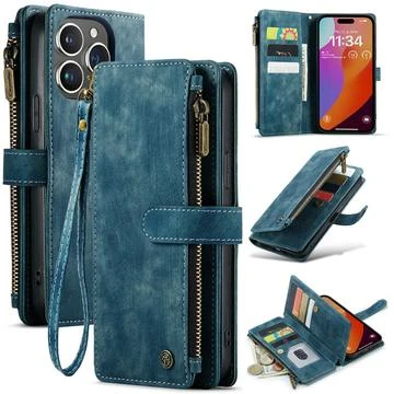 IPHONE 16 PRO MAX CASEME C30 MULTIFUNKCIONALNA FUTROLA-NOVČANIK - PLAVA