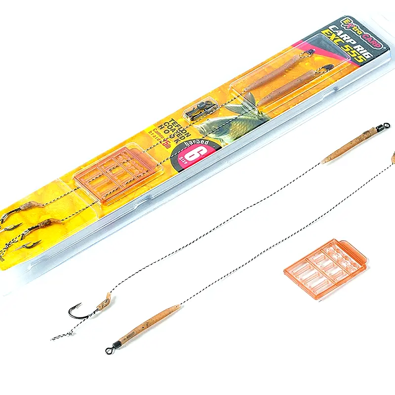 EXTRA CARP CARP RIG EXC 555 size 4 (40-6334)