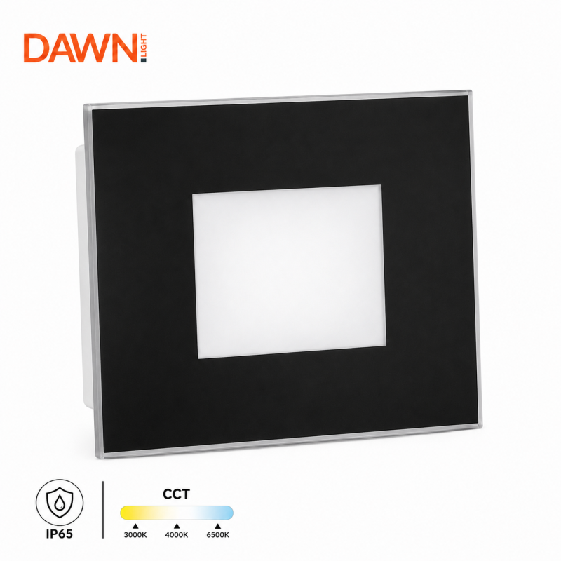 DAWN LED SVETILJKA E637699 3W CCT IP65 CRNA