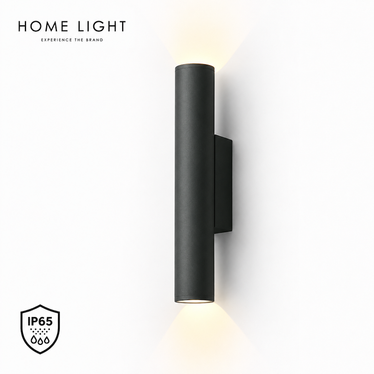 LED SVETILJKA PL-2018-03 ZIDNA 6W 4000K IP65 ANTRACIT