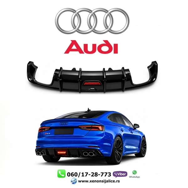 AUDI A5 12-16 DIFUZOR LED S LINE RS