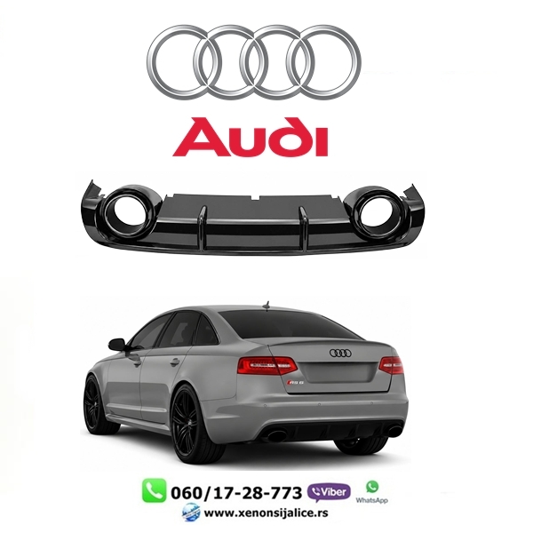 AUDI A6 05-12 DIFUZOR S LINE RS