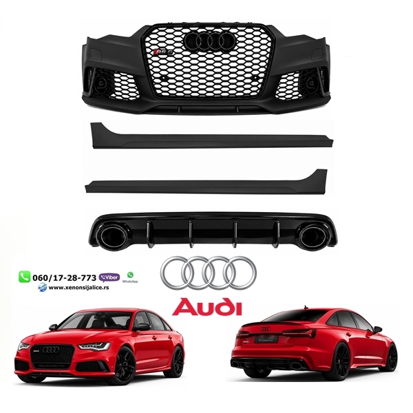 AUDI A6 12-15 BODY KIT S LINE RS