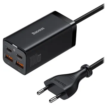 BASEUS GAN3 PRO 100W BRZI PUNJAČ CCGP000101 - CRNI