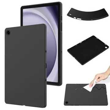 SAMSUNG GALAXY TAB A11+ LIQUID SILICONE CASE - BLACK