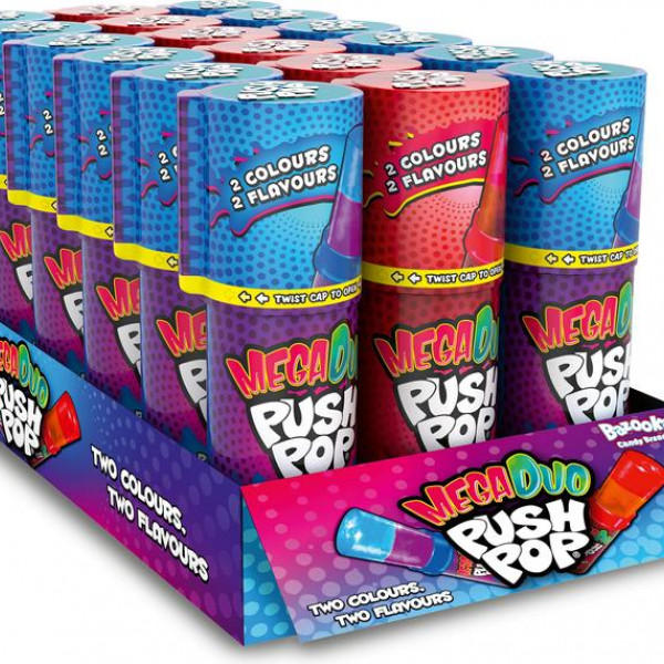 Bazooka push pop mega duo 30g