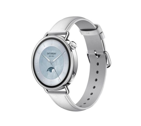 Xiaomi Watch S4 41mm Leather Strap(White)