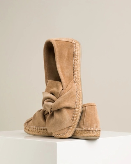 Ženske BUENO kožne espadrile 26WU5200 bež
