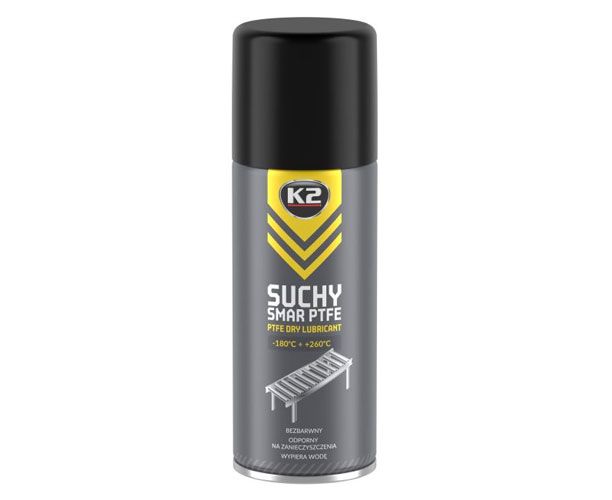 Mast suva u spreju K2 PTFE Dry Lubricant 400ml