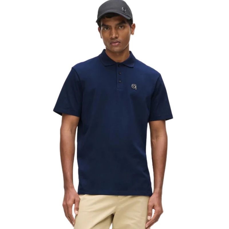 Muška majica Karl Lagerfeld Ikon jersey sslv polo