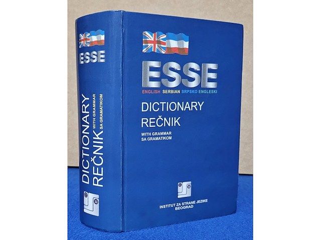 ESSE : englesko-srpski srpsko-engleski rečnik
